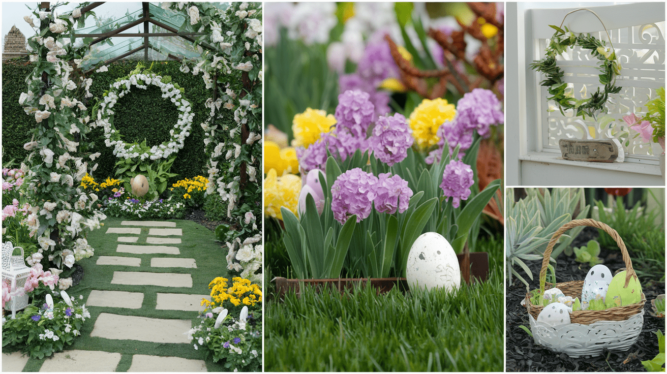 25 Easter Garden Decor Ideas for a Festive Spring - EcoCation