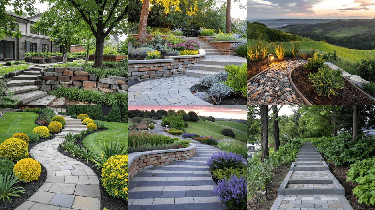 25 Eye-Catching Hillside Garden Ideas - EcoCation