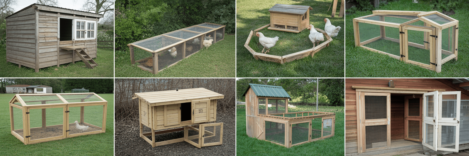 25 Chicken Run Ideas You Can Build Yourself (Your Flock Will Thank You ...