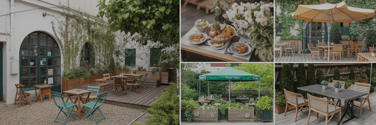 25 Garden Café Ideas That Invite You to Slow Down - EcoCation