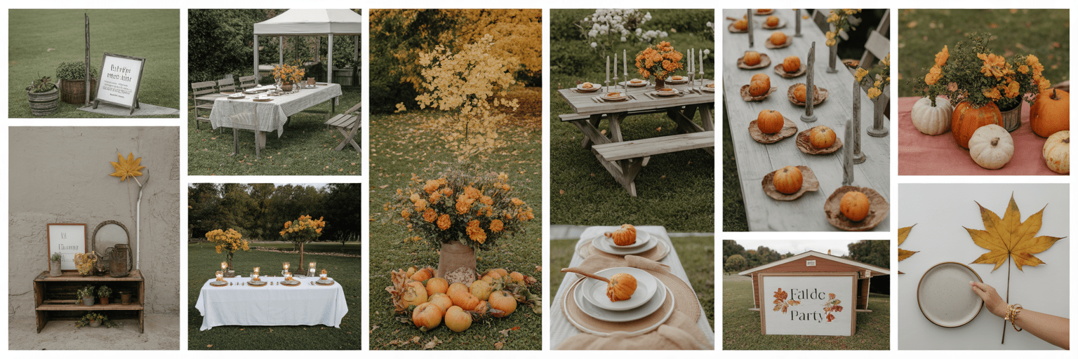 25 Cozy & Creative Fall Garden Party Ideas You’ll Love - EcoCation
