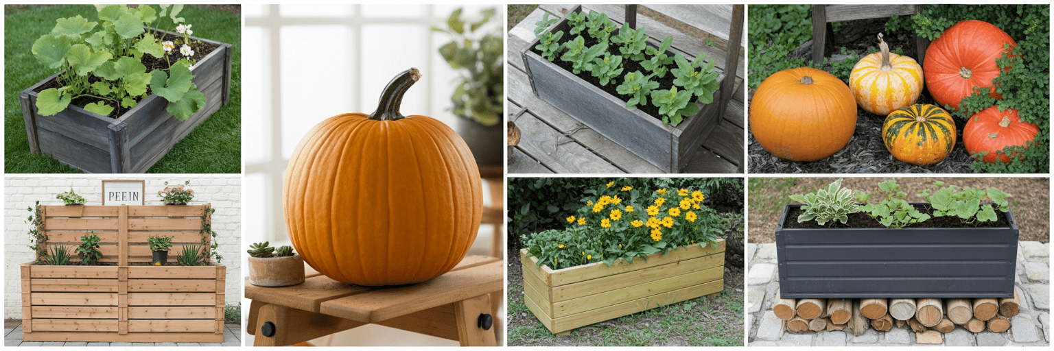 25 Pumpkin Planter Ideas That Will Upgrade Your Fall Decor - EcoCation