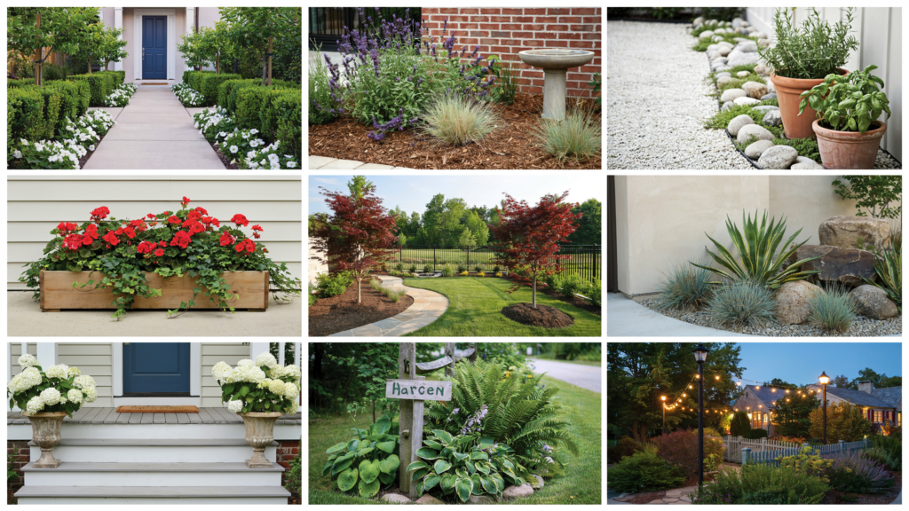 25 Simple Front Yard Landscaping Ideas That Feel Like a Warm Welcome ...